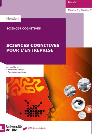 Campagne de recrutement du master de Sciences Cognitives pour l'Entreprise | Lilagora